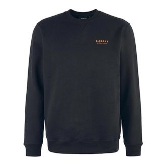 Barbour Grafik Logo Rundhals-Sweatshirt - - Sweatshirts & Hoodies - Herren - Schwarzk - L