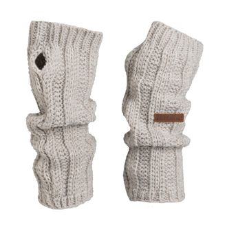 Knit Factory Nica Armwärmers - Iced Clay - One Size