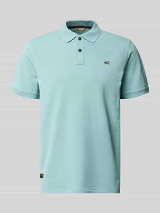 Camel Active Regular Fit Poloshirt in unifarbenem Design