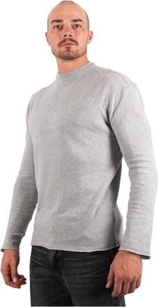 Kiefermann Kiefermann, Homme, Pulls, Gris, Taille: L Jersey Doux Melange Argent Manches Longues