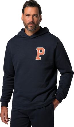 JP1880 Herren gro&szlig;e Gr&ouml;&szlig;en &Uuml;bergr&ouml;&szlig;en Menswear L-8XL Hoodie, Homewear, Sweater, Kapuze, bis 8 XL Navy blau 4XL 832297130-4XL