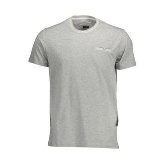 Harmont & Blaine Kurzarm Rundhals T-Shirt mit Tasche - - Tops - Herren - Grau - M