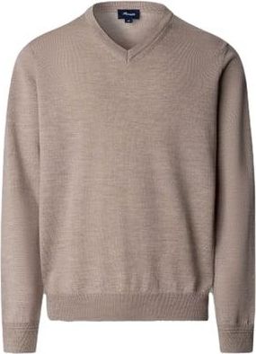 Fa&ccedil;onnable Pull col V en laine
