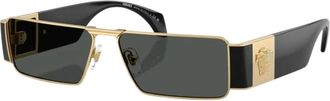 Versace Homme, Accessoires, Jaune, Taille: 57 MM Ve2286 Lunettes de soleil
