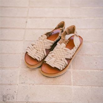 Mapache Sandales Cuir Mapache