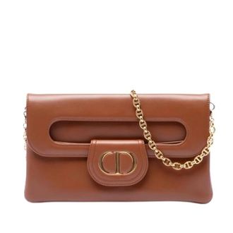 Dior Pre-owned Double Clutch - - Pre-owned - Damen - Braun - ONE SIZE