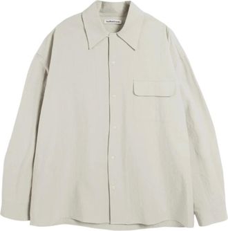 Ymc You Must Create Homme, Chemises, Gris, Taille: S Long Sleeve Shirt P2Aap01