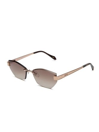 Just Cavalli Sonnenbrille Gl&auml;nzendes Kupfergold