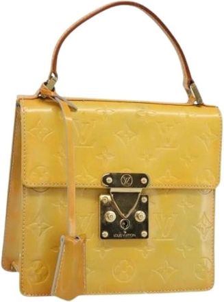 Louis Vuitton Pre-owned Spring Street Hand Bag - Femme - Pre-owned - Jaune - Taille: ONE Size