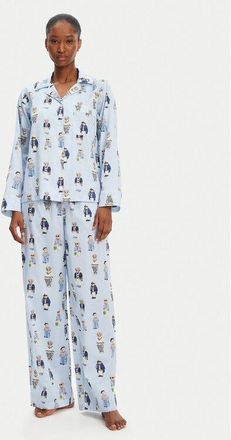 Polo Ralph Lauren Pyjama 4P8046 Blau Relaxed Fit