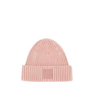 Maison Kitsun&eacute; Femme, Accessoires, Rose, Taille: ONE Size Bonnet T&ecirc;te de Renard - Coton - Rose