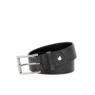 Guess Homme, Accessoires, Noir, Taille: M Ceinture Classique 4G Cuir Noir Homme