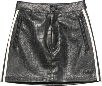 adidas Femme, Jupes, Noir, Taille: 38 FR Pleather Sk