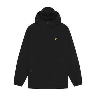 Lyle & Scott Homme, Vestes, Noir, Taille: XL Veste &agrave; Capuche R&eacute;sistante &agrave; lEau