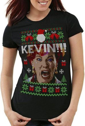 style3 T-Shirt Allein zu Haus Kevin Weihnachten Weihnachts Pullover ugly sweater