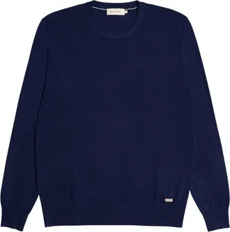Gianni Lupo Homme, Pulls, Bleu, Taille: S Maglia girocollo Gl512S