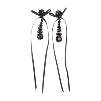 Simone Rocha Viktorianische Tropfenohrringe - - Accessories - Damen - Schwarzk - ONE SIZE