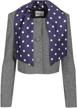 Self Portrait Veste Casual - Gris