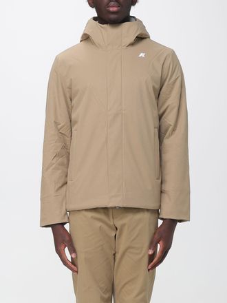 K-Way Kurzer wasserdichter Parka mit Kapuze und PrimaLoft-Wattierung