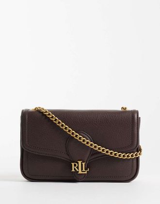 Ralph Lauren sac port&eacute; &eacute;paule &agrave; rabat bordeaux-Rouge