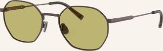 Brunello Cucinelli Brunello Cucinelli Sonnenbrille bc2003st Intarsia Rays braun