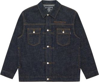 Billionaire Boys Club Homme, Vestes, Bleu, Taille: XL Veston EN Denim Avec Logo Script