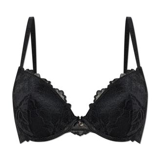 Emporio Armani Femme, Sous-vêtements, Noir, Taille: 38 FR Soutien-gorge en dentelle de la collection