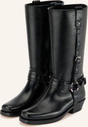 Fendi Cowboy Boots schwarz