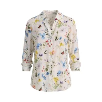 Alice & Olivia Femme, Blouses et Chemises, Multicolore, Taille: 36 FR Willa Silk Blouse