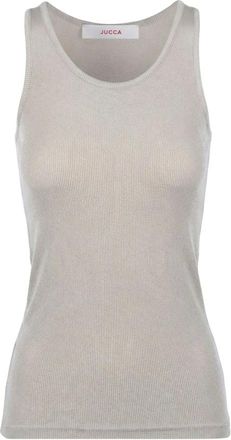 Jucca Femme, Tops, Beige, Taille: 40 FR D&eacute;bardeur c&ocirc;tel&eacute;