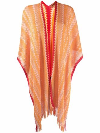 Missoni &eacute;charpe oversize &agrave; motif zig-zag - Orange