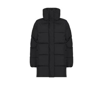 Aigle mittellange daunenjacke - schwarz