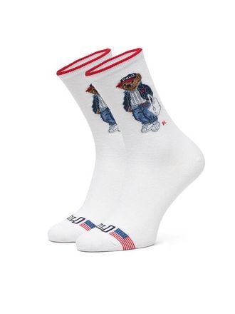 Polo Ralph Lauren Lange Socken 455P10250001 Wei&szlig;