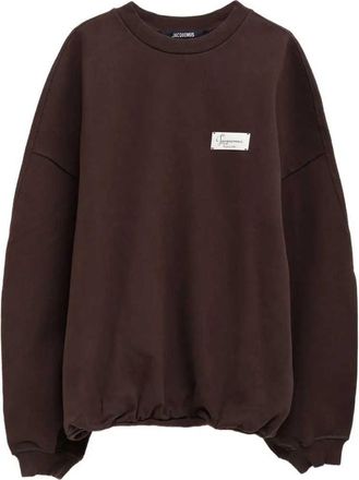 Jacquemus Ruban Sweat Avec Logo Appliqu&eacute;
