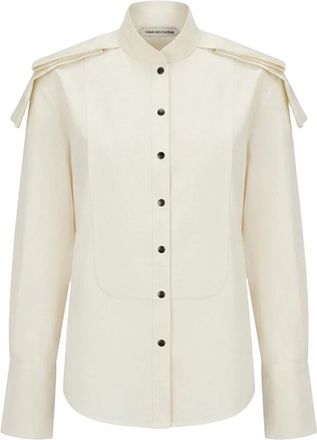 Fidan Novruzova Femme, Blouses et Chemises, Blanc, Taille: 36 FR Penelope Shirt