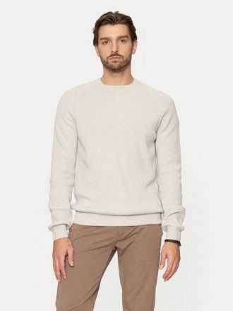 Bugatti Pullover 7400 65563B Écru Regular Fit