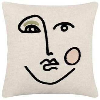 furn. Kissen mit Federfüllung