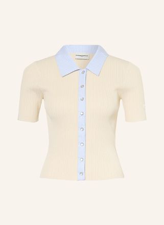 Claudie Pierlot Claudie Pierlot Strickjacke Im Materialmix weiss