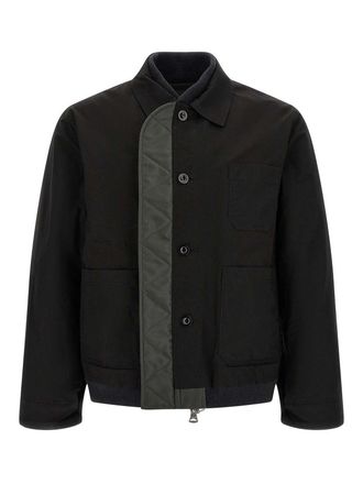 sacai Manteau Au Genou - Multicolore