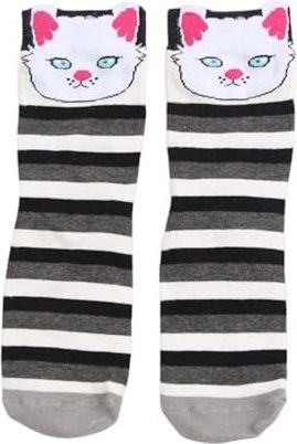 Generic Chaussettes Femme Chaussettes Chaudes Femme Chaussettes Thermiques Femme De Classique Chat Douillettes Imprim&eacute;s Mignons Id&eacute;ales Comme Bas De No&euml;l Ou C