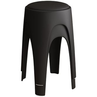 Generic 18.9Zoll stapelbare St&uuml;hle mit gepolsterten Sitzen, Runde Nesting Plastik f&uuml;r Flexible Klassenzimmer, Familie Versammlung, Langlebige R&uuml;ckenlose, Bunt