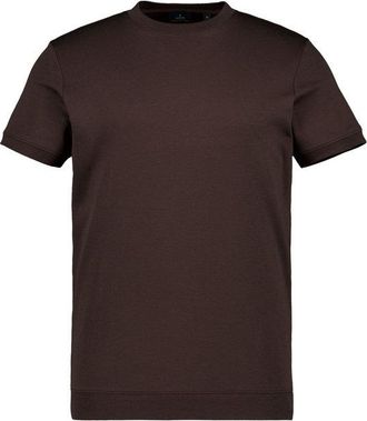 Ragman Herren T-Shirts braun Baumwolle