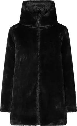 Save The Duck Femme, Vestes, Noir, Taille: 46 FR Bridget Coat