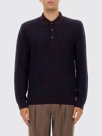 Etro Polo ETRO Herren Farbe Blau