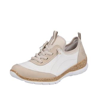 Rieker Femme N4253 Basket, Combinaison Blanche, 41 EU