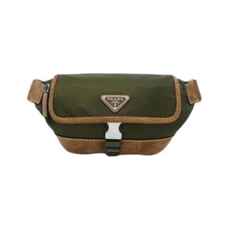 Prada Pre-owned Tessuto Camos waist bag - - Pre-owned - Damen - Gr&uuml;n - ONE SIZE