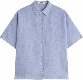 Ecoalf Melania Stripes W - Kurzarmhemd - Damen