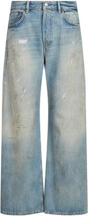Acne Studios Jean d&eacute;lav&eacute; en coton m&eacute;lang&eacute;
