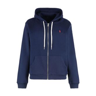 Polo Ralph Lauren Femme, Sweatshirts et sweats &agrave; capuche, Bleu, Taille: 38 FR Hooded SweaT-shirt