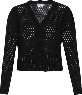 Usha Strickjacke Frauen Schwarz